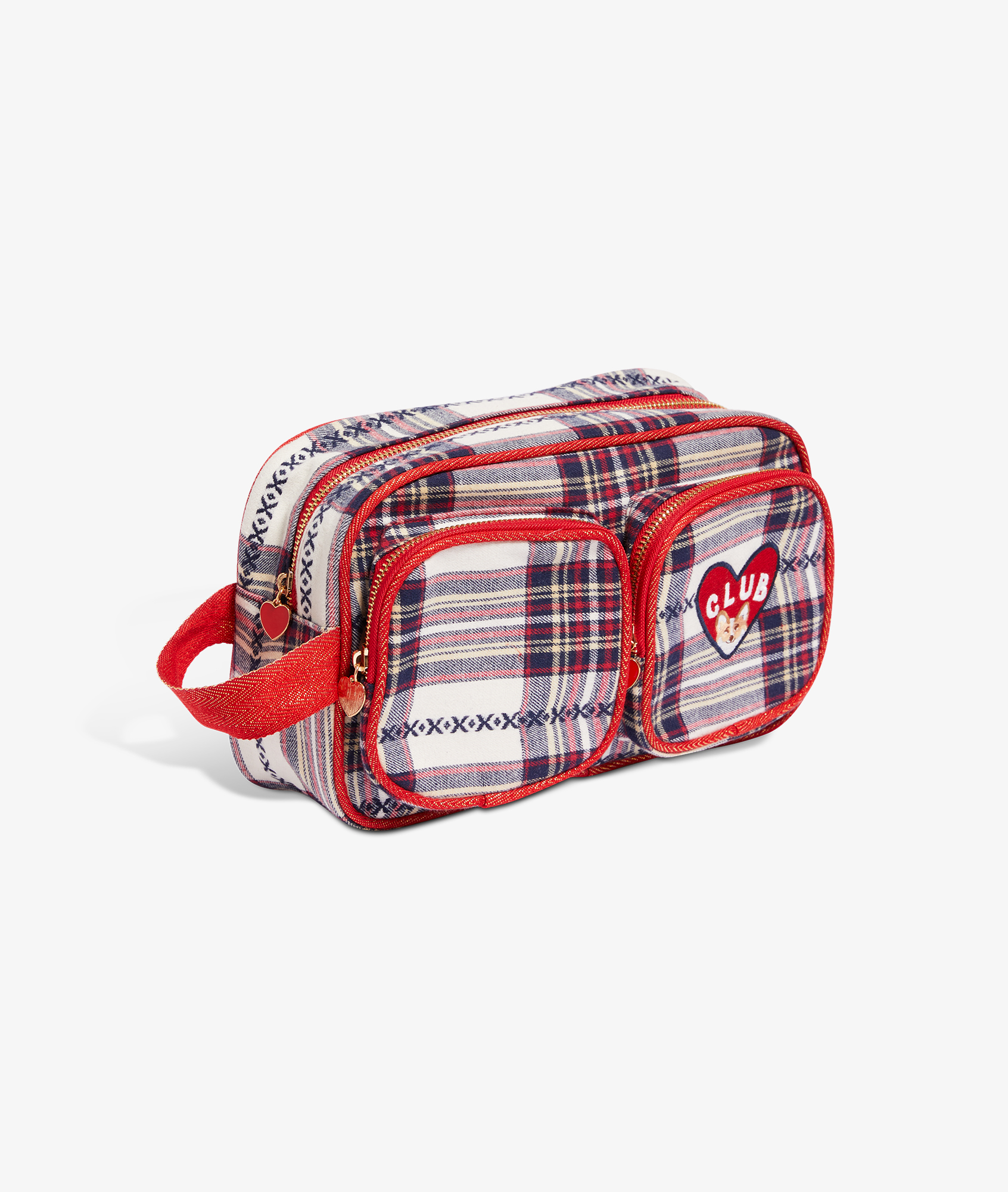 Trousse à carreaux Corgi GRINO ECRU - ETAM